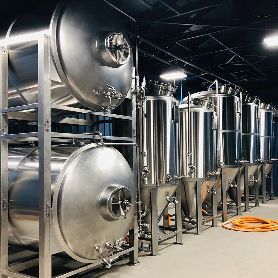 Horizontal Lagering Tanks from Portland Kettle Works