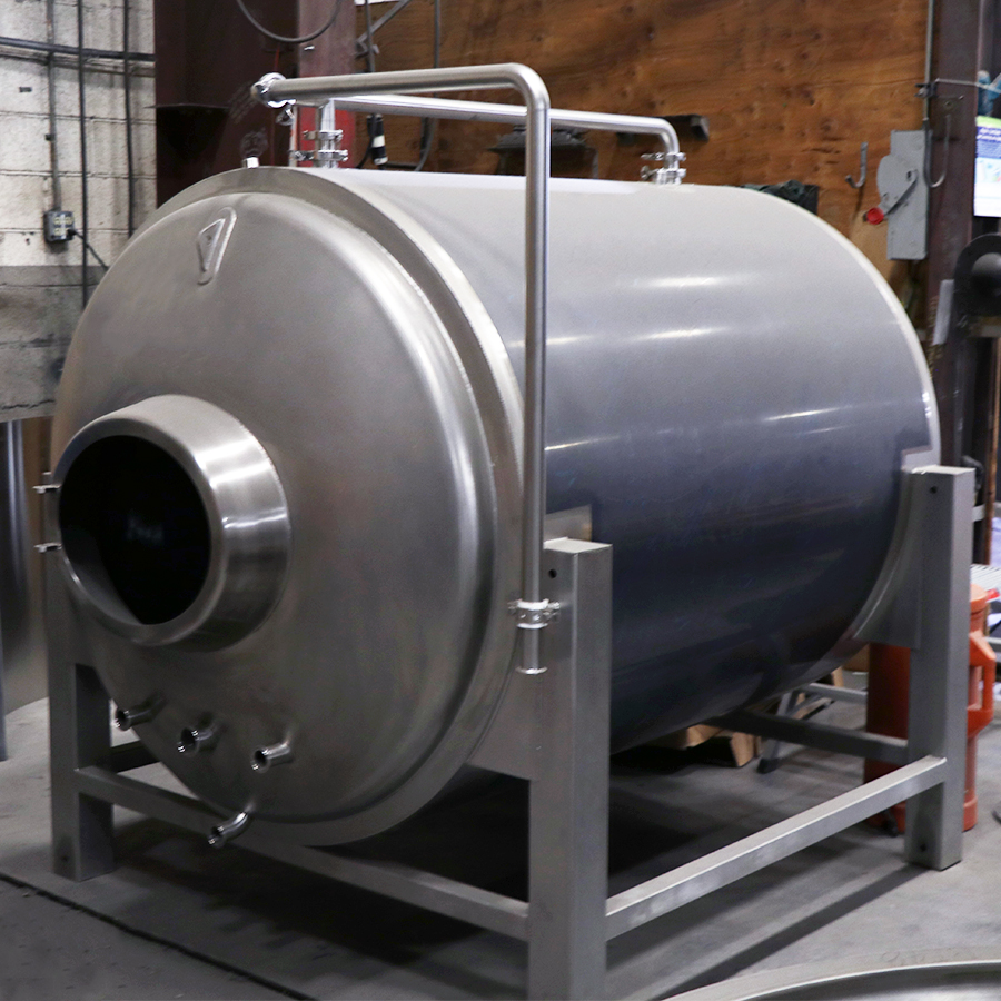 Horizontal Lagering Tanks from Portland Kettle Works