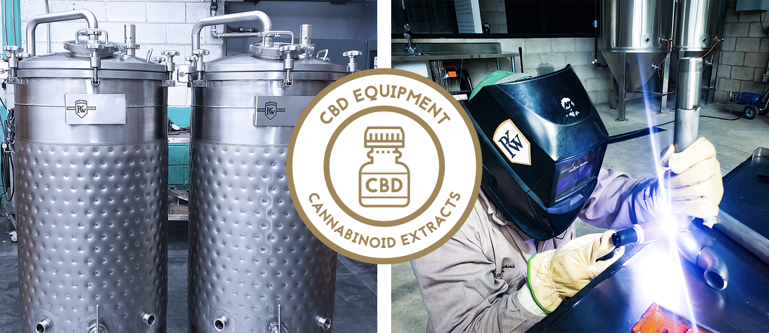 CBD Extraction and Mixing Tanks from Portland Kettle Works