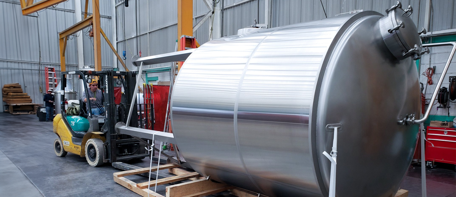 Milk and Dairy Mixing and Storage Tanks - Portland Kettle Works